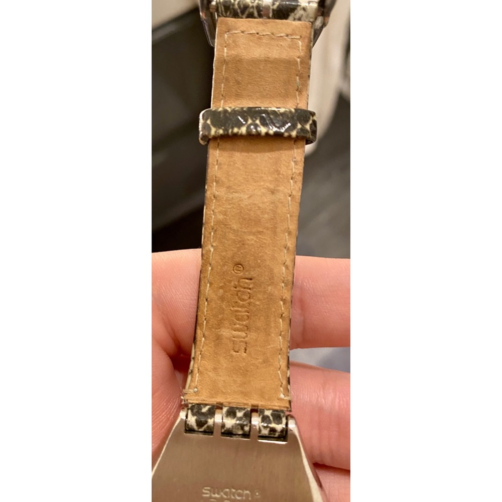 Swatch Swiss Ag 2003 Snakeskin Watch - Gem